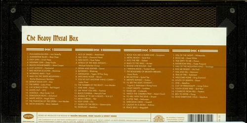 Heavy Metal Box (2007) Rhino Records 4xCD box set brand new sealed ...