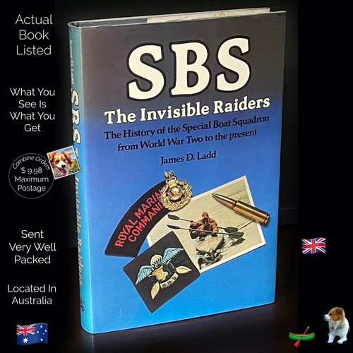 SBS The Invisible Raiders James D Ladd Hardcover History Of Special ...