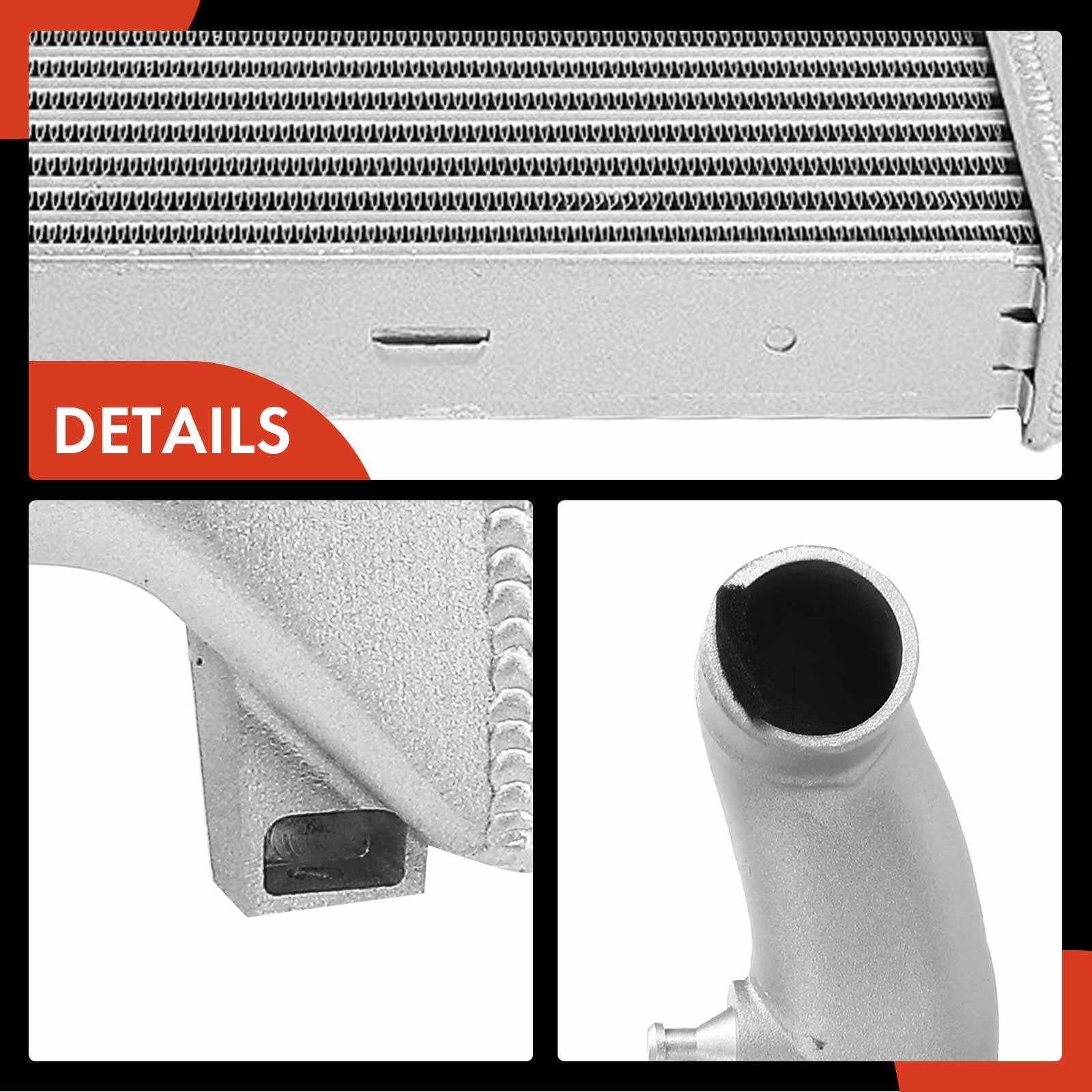 A-Premium Air Cooled Intercooler for Mercedes-Benz W202 C230 99-00 ...