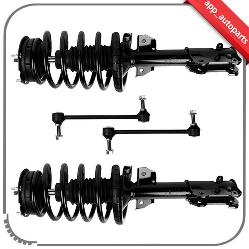 Front Struts Sway Bar End Links Assemblies For 2005-2010 Ford Mustang ...