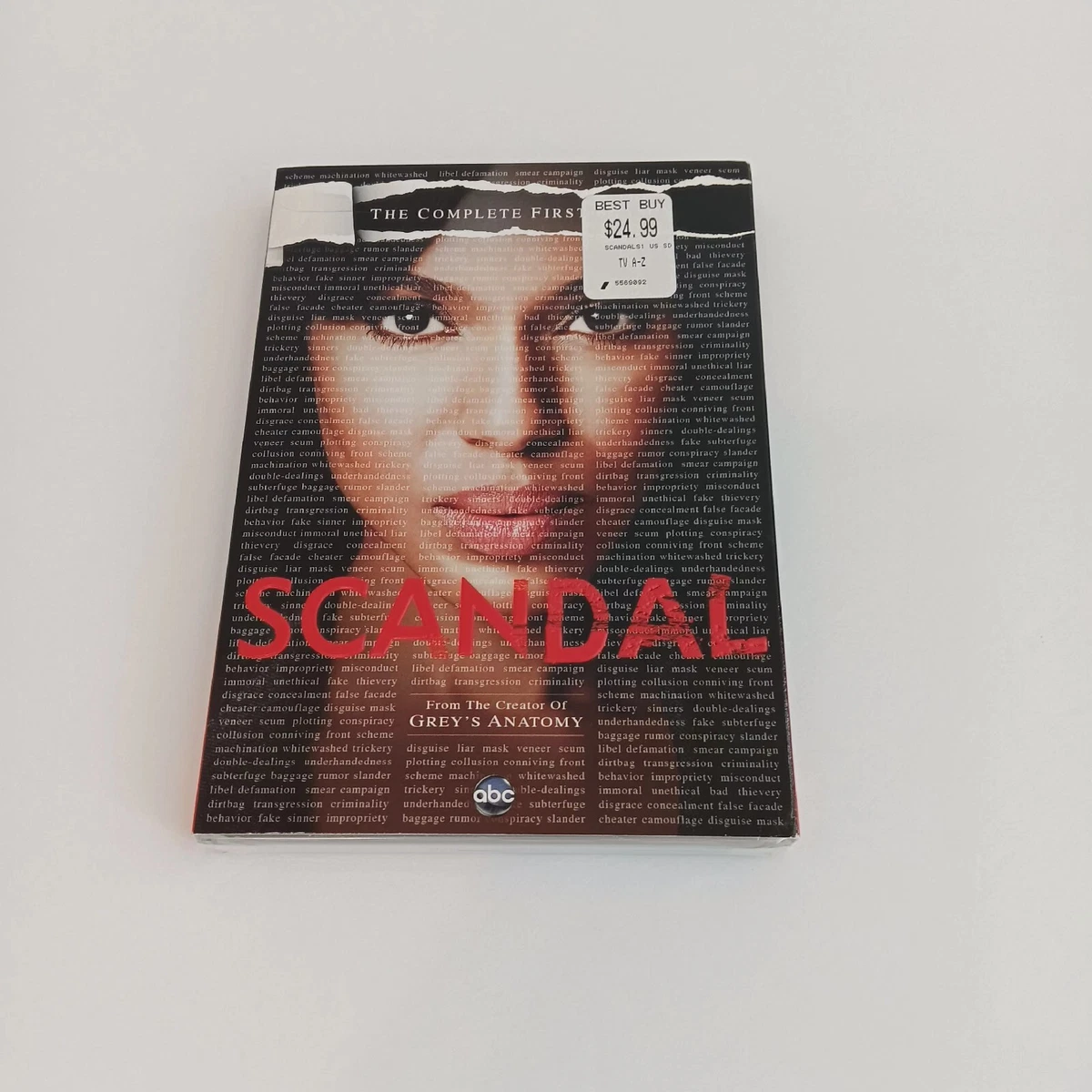Scandal Season 4 Dvd Cover