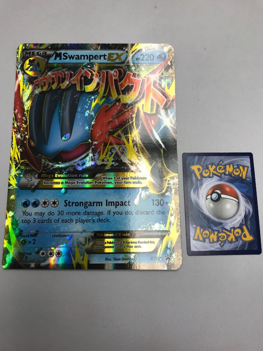 Mega Swampert Ex Card
