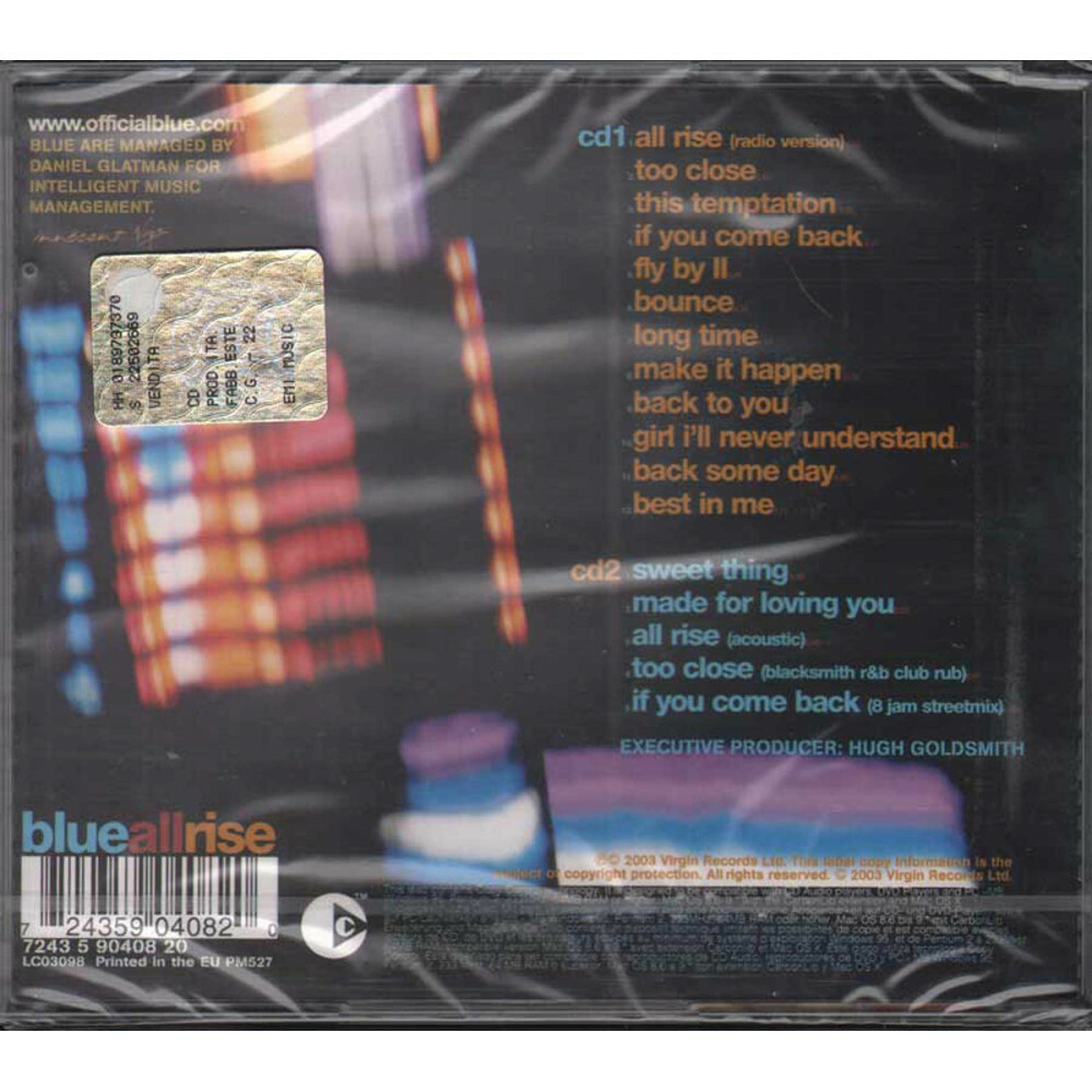 Blue - All Rise (Original Soundtrack, 2003) for sale online | eBay