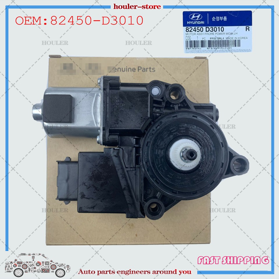OEM 82450-D3010 FR/LH Driver Door Power Window Motor for Hyundai Tucson ...