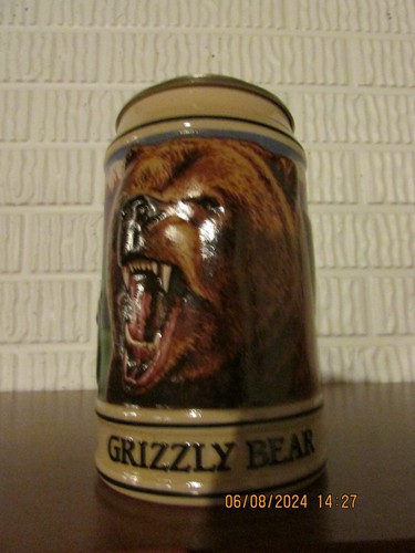 Budweiser Endangered Species Series, American Grizzly, 6 inch beer ...