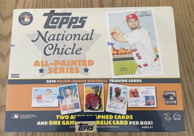 2010 Topps National Chicle Baseball Sealed Hobby Box | eBay