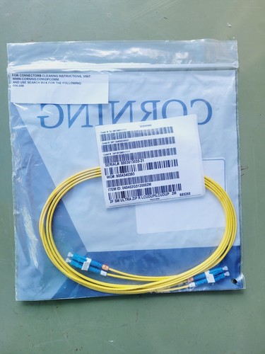 Corning Fiber Optic Cable Assembly 2f SM Ultra Zip P Lcudup/lucdup 2m ...