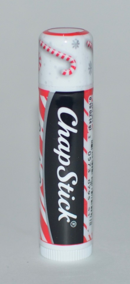 LOT OF 3 CHAPSTICK CANDY CANE LIP BALM CHAP STICK LIMITED EDITION ...