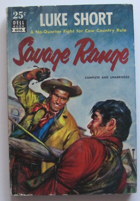 Savage Range Luke Short PB 1st Dell (1952) | eBay
