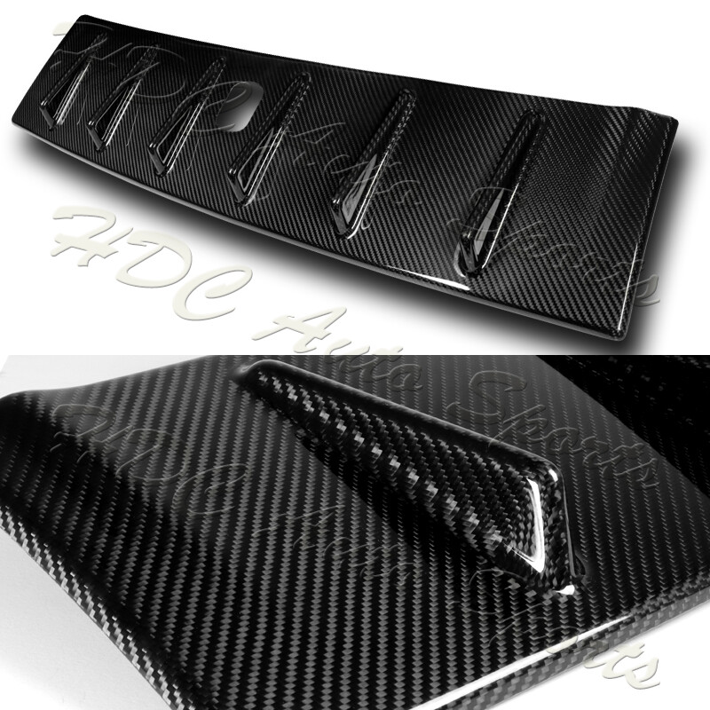For 08-15 Evolution X Carbon Fiber Vortex Generator Roof Spoiler W ...