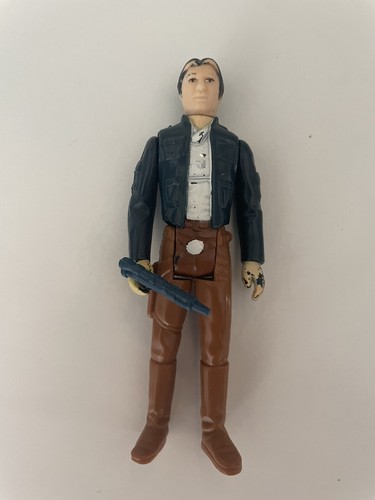 Vintage 1977 Star Wars Small Head Han Solo complete action figure | eBay