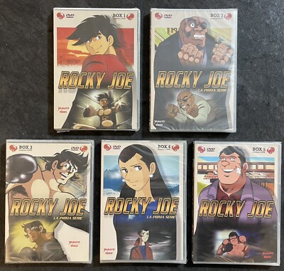 Rocky Joe DVD 1/5 Première Série 50 Episodes Yamato Video Première ...