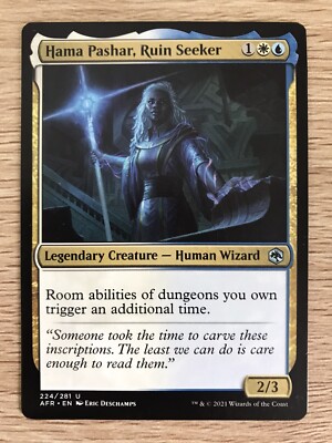 Hama Pashar Ruin Seeker MTG Magic the Gathering Card Damaged Forgotten ...