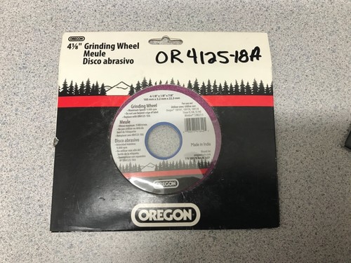 Oregon OR4125-18 Grinding Wheel A 1/8" Inch Chainsaw Sharpening Grinder ...