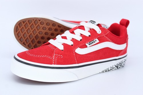 VANS KIDS SHOES FILMORE SNEAKER KS 13 EUR 30,5 SIDEWAYS RED WHITE | eBay.de