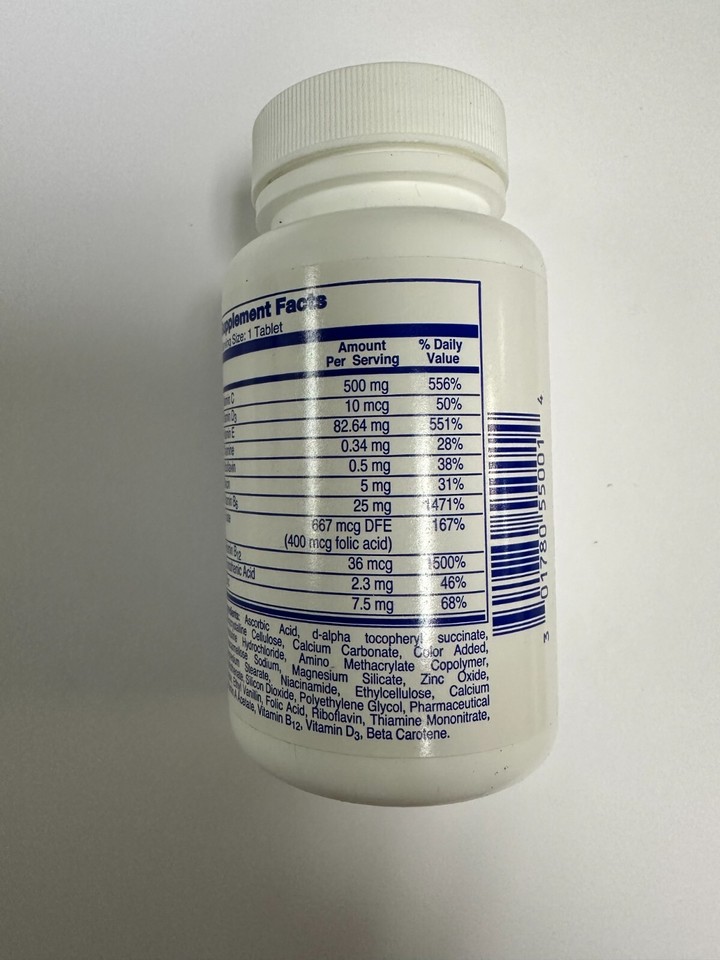 Oncovite Antioxidant Multivitamin, Coated Tablets 100 ea (Pack of 1 ...