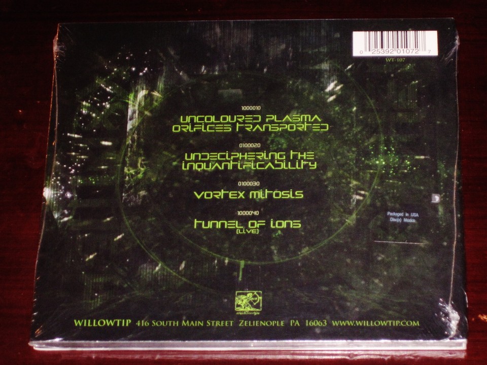 Wormed: Quasineutrality V.2 EP CD 2012 Willowtip Records USA WT-107 Digipak NEW 25392010727| eBay