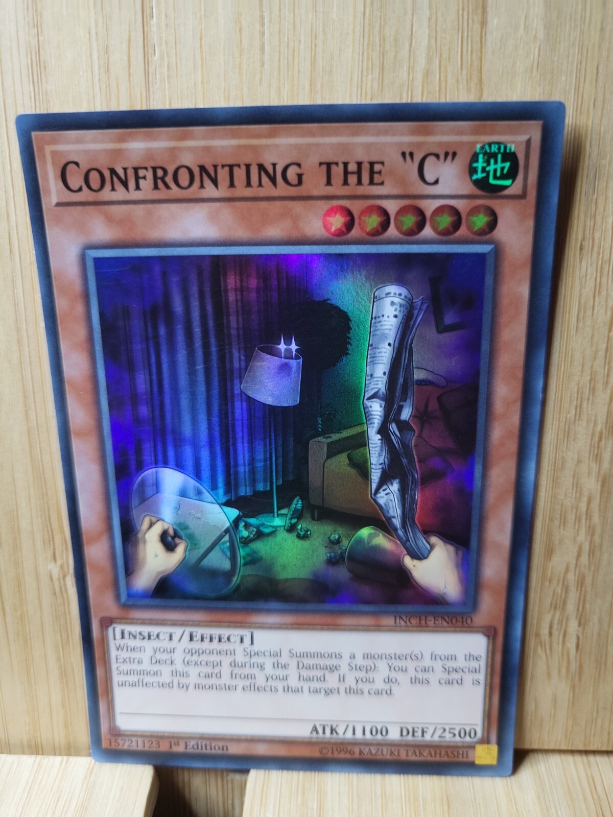 Yu-Gi-Oh!🏆Confronting The C - 1st Edition 1996🏆SUPER RARE Card | eBay ...