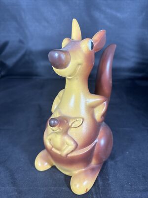 Vintage Banthrico Kangaroo Baby Coin Bank Continental Bank | eBay