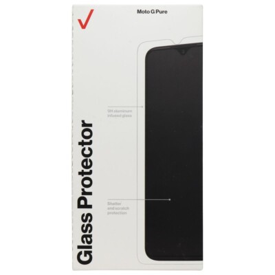 Verizon Glass Screen Protector for Motorola Moto G Pure - Clear | eBay