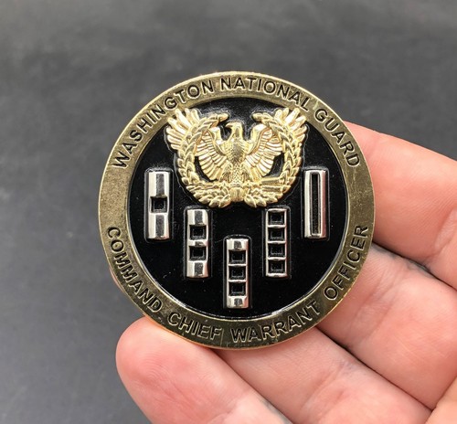 Washington National Guard Command Chief Warrant Officer Challenge Coin ...
