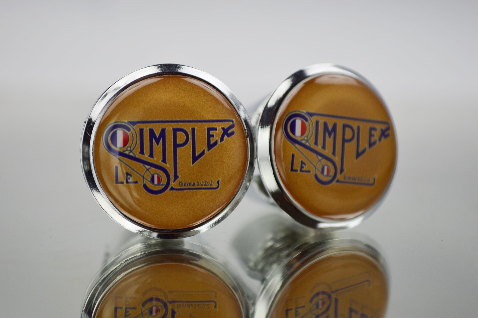 Simplex Handlebar End Plugs Bar Caps endstopfen lenkerstopfen guidon ...