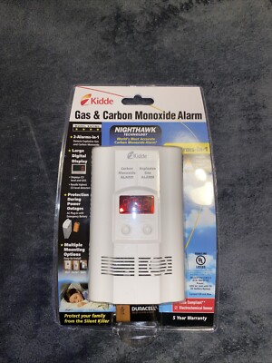 KIDDE KN COEG3 Nighthawk Gas And Smoke Alarm NEWLY MANUFACTURED 1 Pack ...