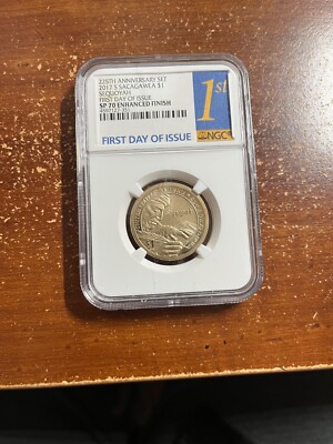 2017 S Sacagawea Dollar **225th Anniversary** SP70 Enhanced. *FDOI* | eBay