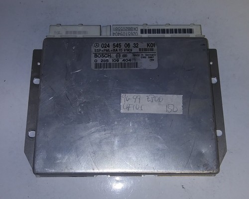 024 545 06 32 abs control module 1996-1999 Mercedes-Benz E300 | eBay