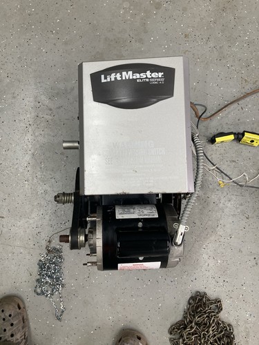 Lift master Logic 4.0 Garage Door Operator 120v Jackshaft W/chain Hoist ...