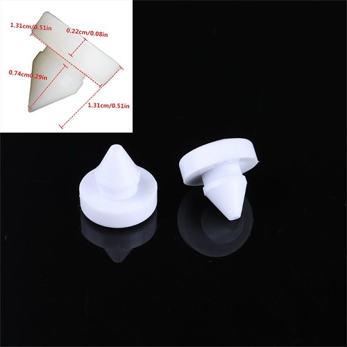 4pc White Brake or Clutch Pedal Stop Pad Limit Block For Honda Acura ...