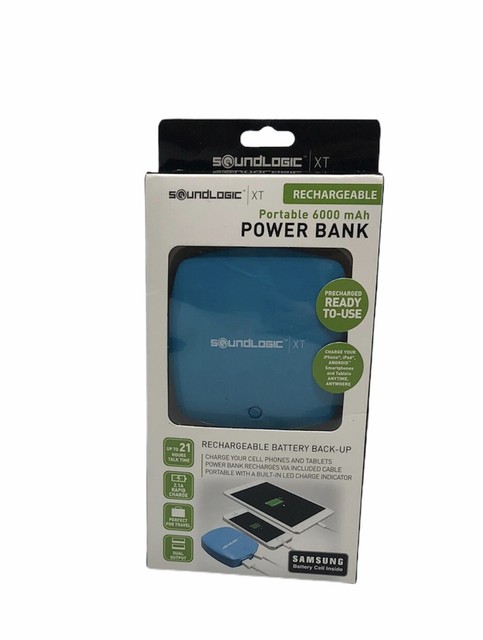 Soundlogic XT Rechargeable Portable 6000 mAh Power Bank for sale online ...