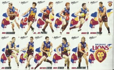 2010 SELECT PRESTIGE BRISBANE LIONS TEAM SET 12 CARDS AFL | eBay