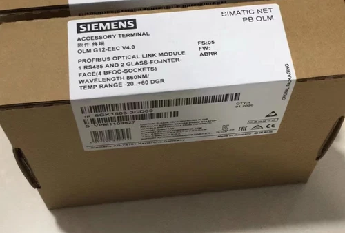 Siemens 6GK1503-3CD00 1PC New optical fiber connection module ...