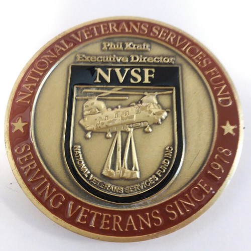 National Veterans Service Fund NVSF Challenge Coin | eBay UK