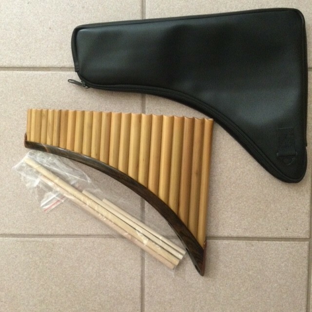 UU Pan Flute 22G left hand Bamboo Pan Flute Romanian Style | eBay