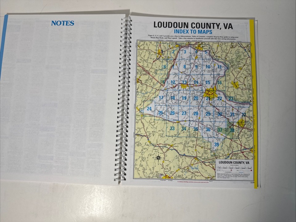 Regional Northern Virginia Street Atlas 2003 ADC Guide Fairfax Loudoun ...