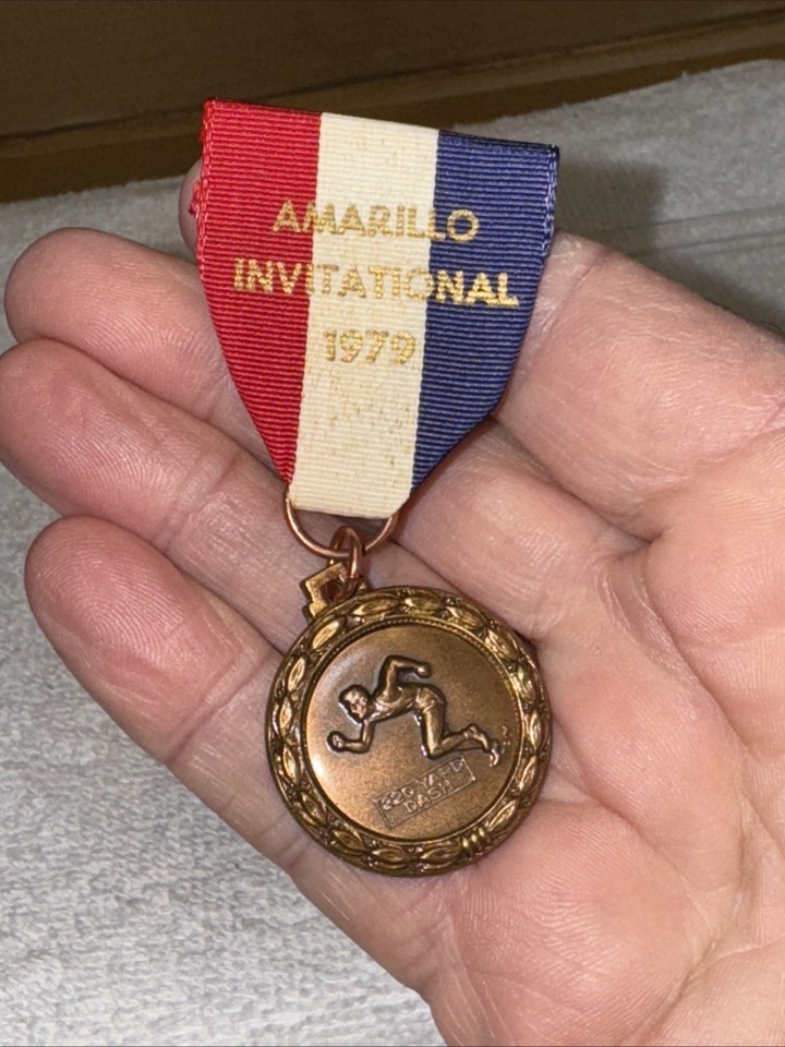 Vintage 1979 Amarillo Invitational 100 And 200 Yard Dash High School ...