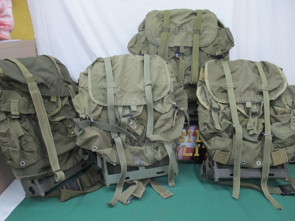 US Military Medium Alice Pack Complete W/ Frame & Straps OD Green ALICE ...