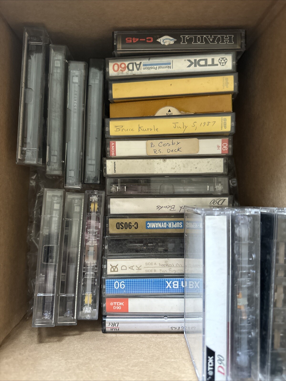 Cassette Tape Mixed Lot of used tapes - Sold as Blanks - Lot of 25 | eBay