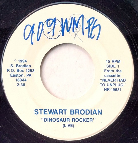 Stewart Brodian 45 Dinosaur Rocker - Rare 90's Lo-Fi Indie - HEAR | eBay