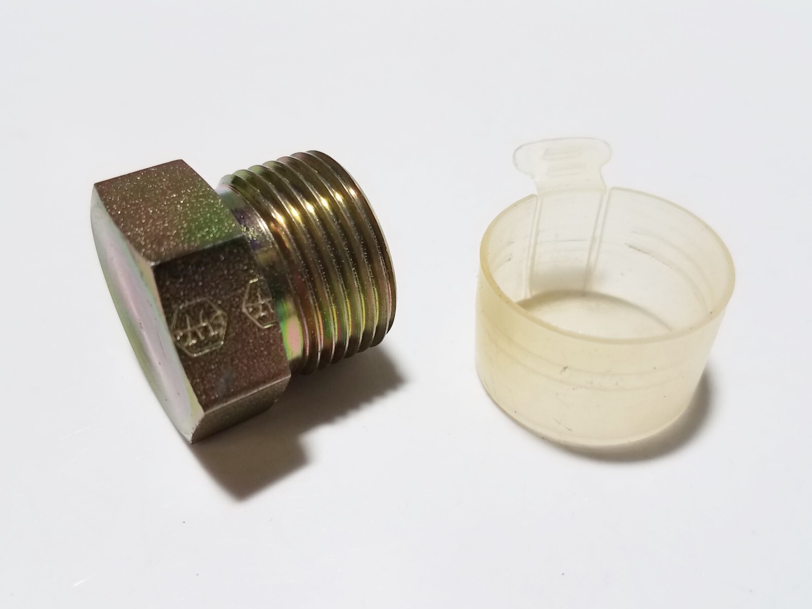 (2) WEATHERHEAD 4229x16 1" Tube OD For-Seal Steel Hex Plug With O-Ring ...