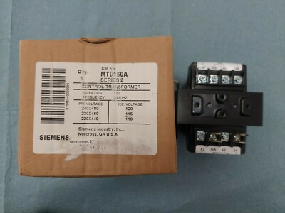 Siemens Control Transformer 150VA CAT #MT0150A | eBay