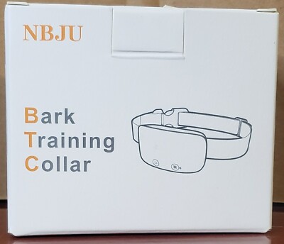 NBJU Bark Collar for Dogs Rechargeable Anti Barking Training Collar ...