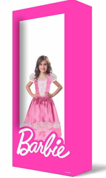 Barbie Box Photo Booth Lifesize Party Photo Prop 1.52m Tall | eBay