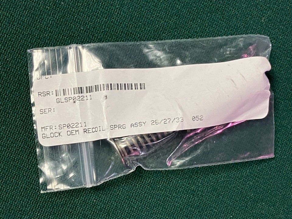 GLOCK Recoil Spring Guide Rod Assembly - Glock 26/27/33 | eBay