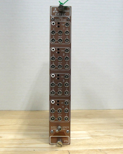 Ametek Ortec 924 Quad Discriminator Disc with Burst Guard 100 MHz | eBay