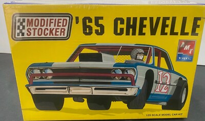 AMT 1965 Chevelle Modified Stocker Race Car kit 1/25 McM FS | eBay