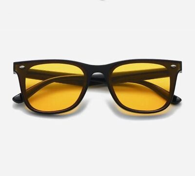 Classic Square Gaming Blue Light Blocking Glasses Men Yellow Women ...
