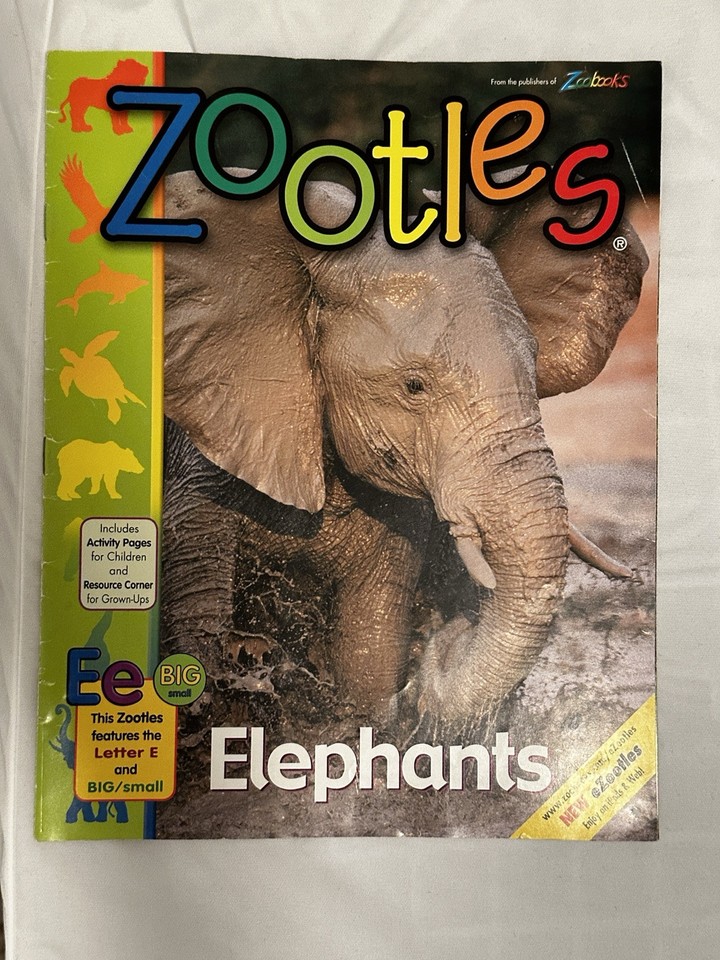 Tiger Poster - RARE Zoobooks/Zootles | eBay